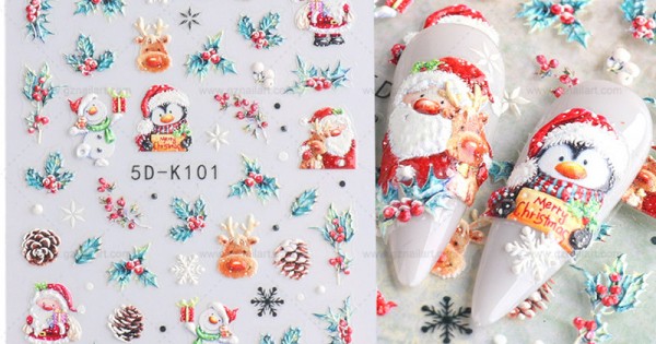 5D stickers nail art 5D-K101