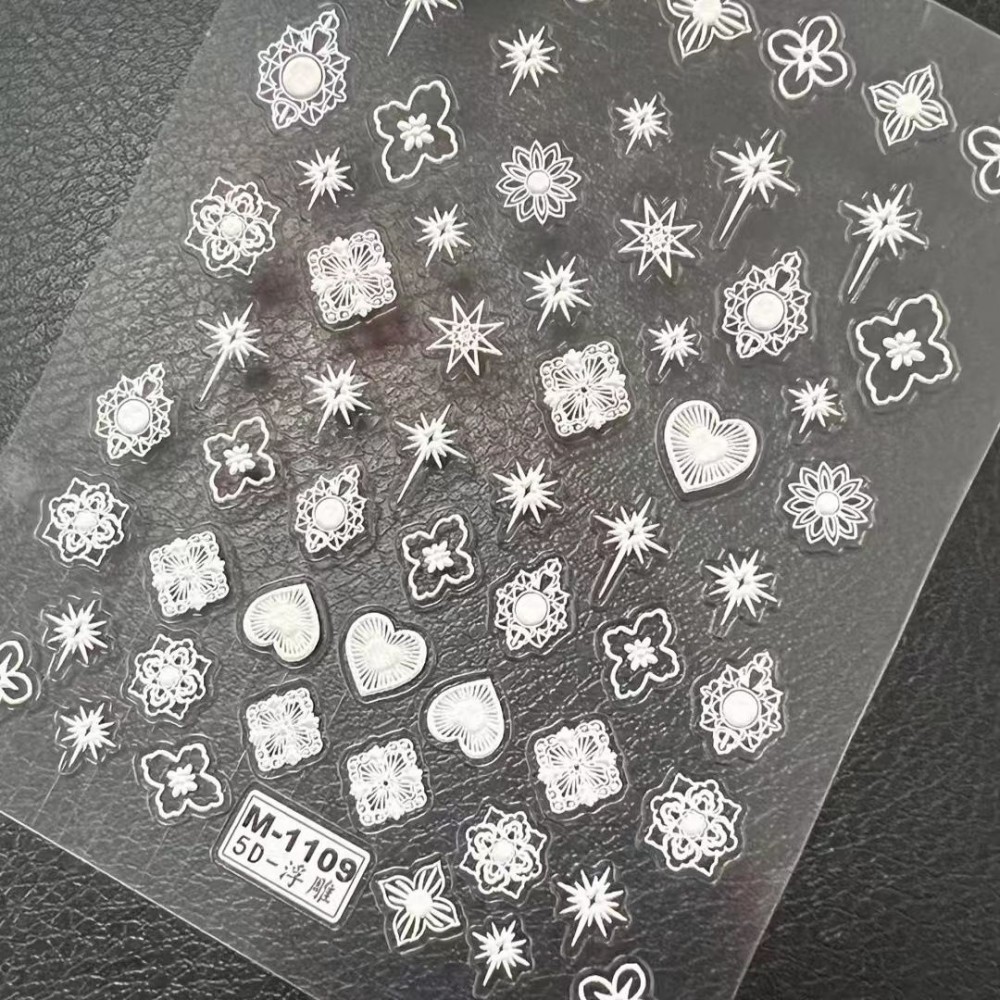5D stickers nail art 5D-M1109